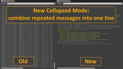 enhanced output log in code plugins ue marketplace