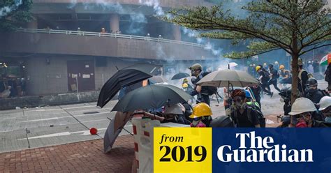 Hong Kong Protests Descend Into Chaos During Citywide Strike Hong