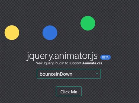 jquery animation plugins page 1 jquery script