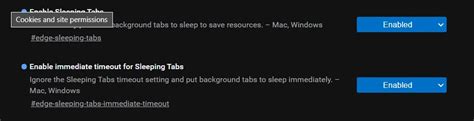 sleeping tabs giving edge the edge microsoft community
