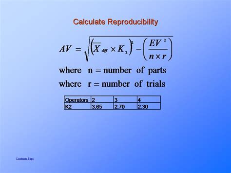 Gauge Repeatability And Reproducibility Gauge R And Rpresentationeze
