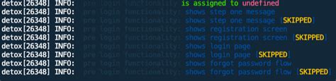 reactjs detox e2e test assigned to undefined and all tests skipped
