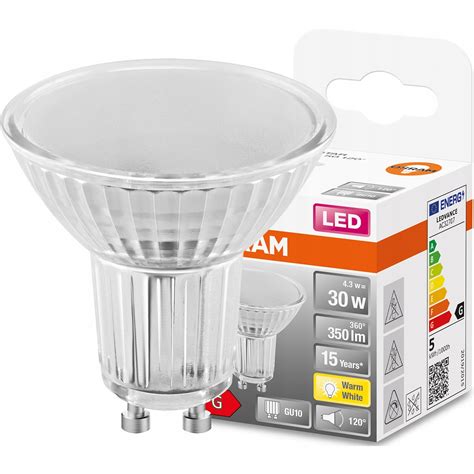 Bec Led Osram Gu10 4 3w 50w 350lm 2700k Alb Cald Emag Ro