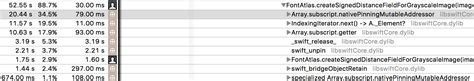 ios swift array accessors 5 times slower than native arrays which