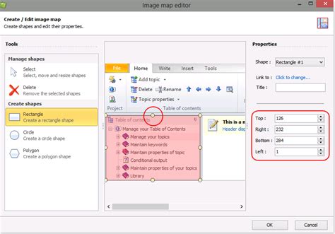 how to create an image map helpndoc