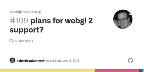 plans for webgl 2 support · issue 109 · stackgl headless gl · github