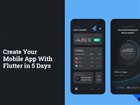 professional flutter android and ios app upwork