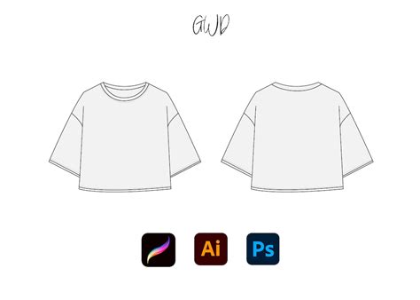 Cropped T Shirt Mockup Etsy