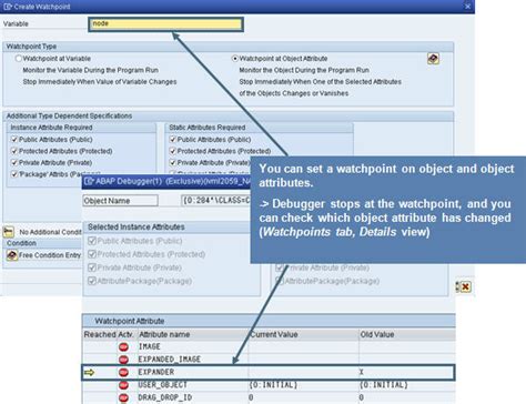 news in abap debugger breakpoints and watchpoints statement debugging
