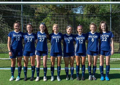 Wilton High School Girls Varsity Soccer Senior Night Good Morning Wilton