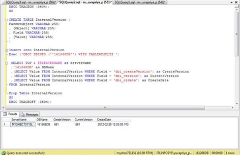know the history of your sql server database
