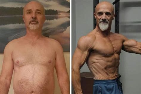 60 Year Old Grandpa Undergoes Impressive Body Transformation In Just