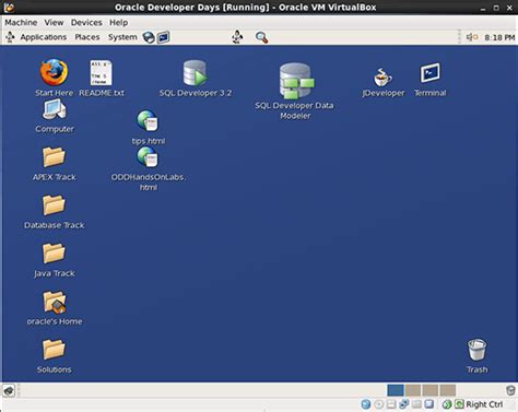 evaluating oracle linux from inside oracle vm virtualbox