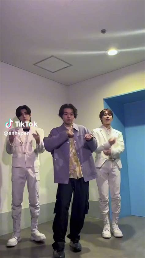 Enhypen Updates On Twitter [tiktok] 230526 Bite Me With Dancer Imase