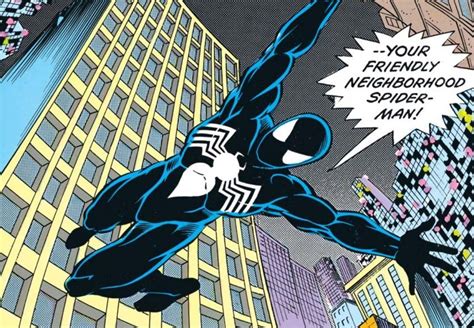David And Land Return To The 80s With “symbiote Spider Man