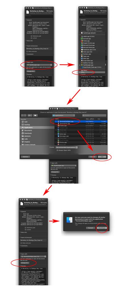 doubleclick to open a file in vim from osx