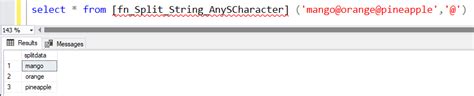 user defined function to split string in sql server sqlarena