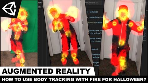 unity3d with ar foundation how to use body tracking with fire for