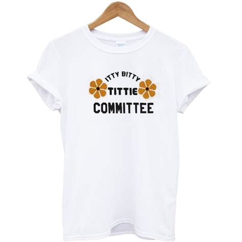Itty Bitty Tittie Committee Graphic T Shirt