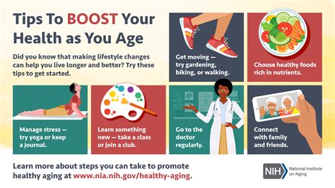 Tips To Boost Your Health As You Age National Institute On Aging