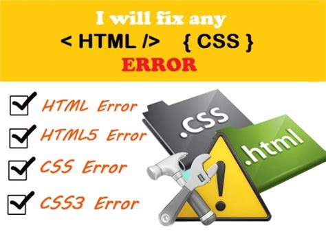 fix any html css bootstrap and javascript bugs or errors by usraakbar