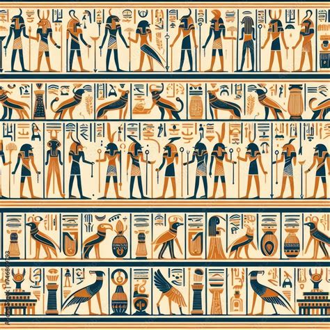 Egyptian Hieroglyph And Symbolancient Culture Sing And Symbol Ancient
