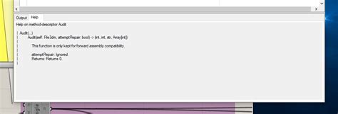 gh python readfileversion scripting mcneel forum