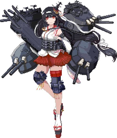 【ドット化】扶桑改二 小高ヒロシ さんのイラスト ニコニコ静画 イラスト