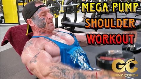 Try This Crazy Mega Pump Shoulder Superset Workout For Monster Delts