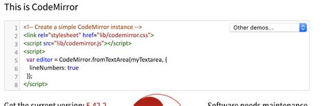 codemirror not rendering properly on chrome discuss codemirror