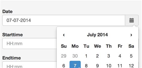 bootstrap datetimepicker for xpages