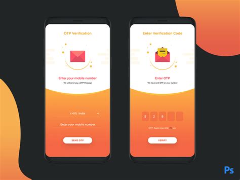 otp verification ui design lightroom everywhere