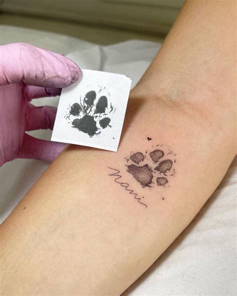 30 Best Cat Paw Print Tattoo Designs Artofit