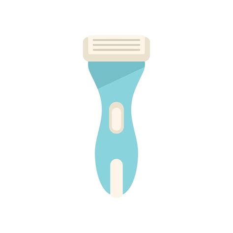 Premium Vector Hair Shaver Icon Flat Vector Wax Depilation Leg Hair