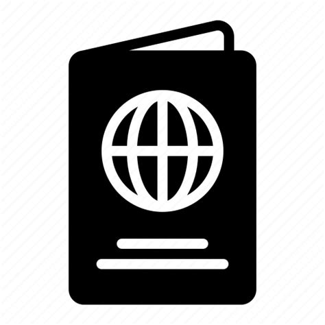 Passport Visa Travel Identity Identification Pass Icon Download
