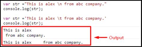 Types Of Javascript Literals Linux Consultant