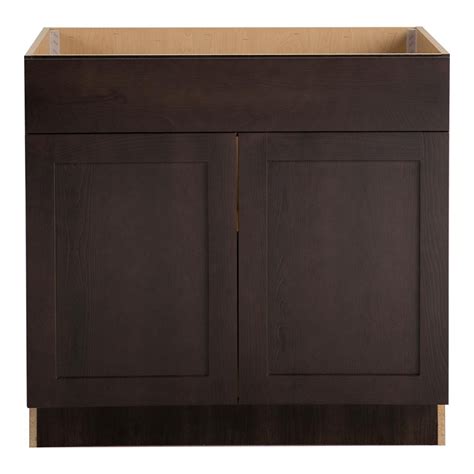 Hampton Bay Cambridge Assembled 36x34 5x24 In Sink Base Cabinet With