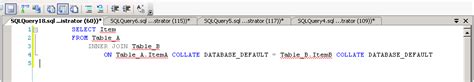sql server error msg 468 level 16 state 9 cannot