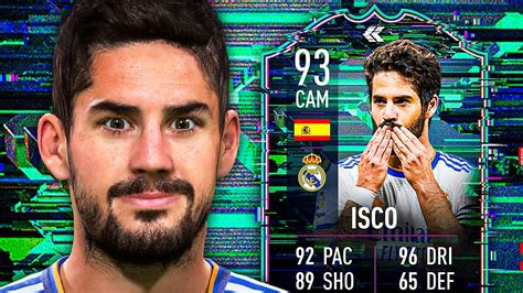 5⭐skills 4⭐weak Foot 😍 93 Flashback Isco Player Review Fifa 22