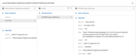 javascript performing a crud function to a sub collection for
