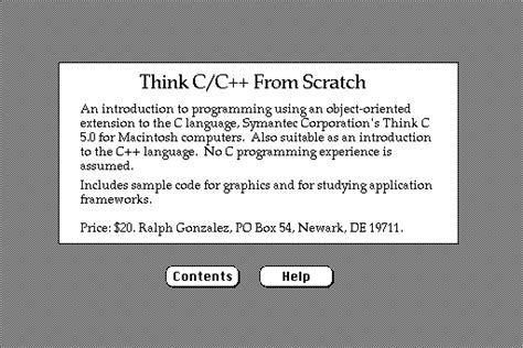 think c c from scratch ralph gonzalez free download