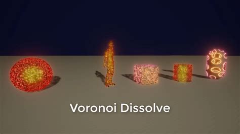 artstation dissolve effect pack for unity 2018 3 0f2 hdr shader graph