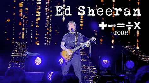 Ed Sheeran Mathematics Tour Full Concert 4k Live In Manchester 2023
