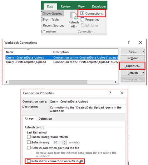 excel refresh pivot tables but not external data source stack overflow