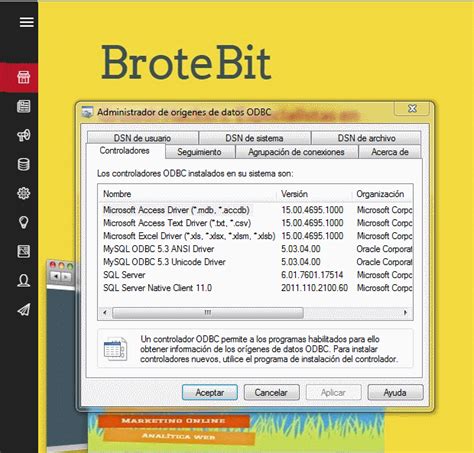 conectar sql a excel con power pivot brote bit