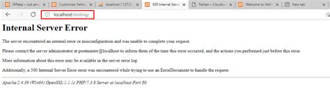 configure virtual host with xampp running on windows 10