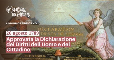 Dichiarazione Dei Diritti Delluomo 1789 Linarmon
