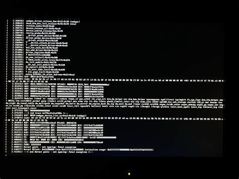 boot kernel panic not syncing fatal exception while installing