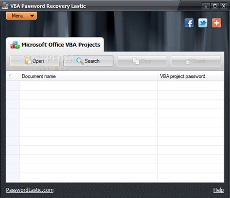 download vba password recovery lastic 1 3 build 1 3 0 3