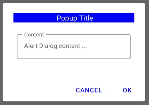android how to remove padding between alertdialog and title text with